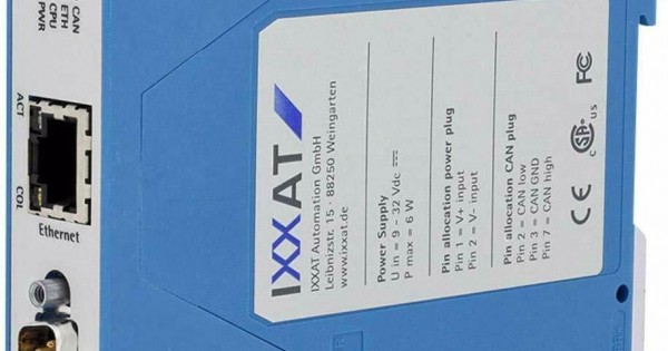Ixxat CAN@NET II/VCI Active Ethernet interface 1 x CAN (High-Speed) 1 ...