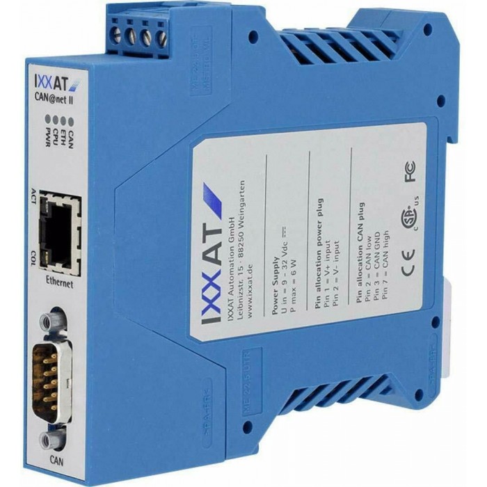 Ixxat CAN@NET II/VCI Active Ethernet interface 1 x CAN (High-Speed) 1.01.0086.10200