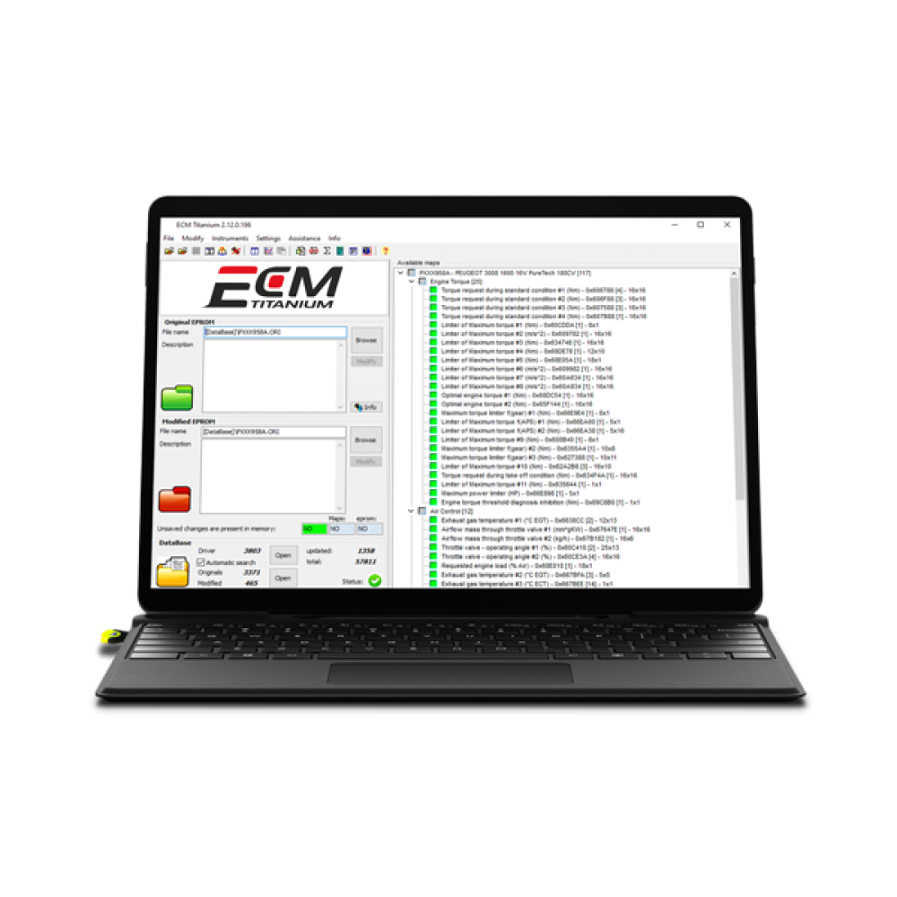 ALIENTECH ECM Titanium Chiptuning Software in full drivers version