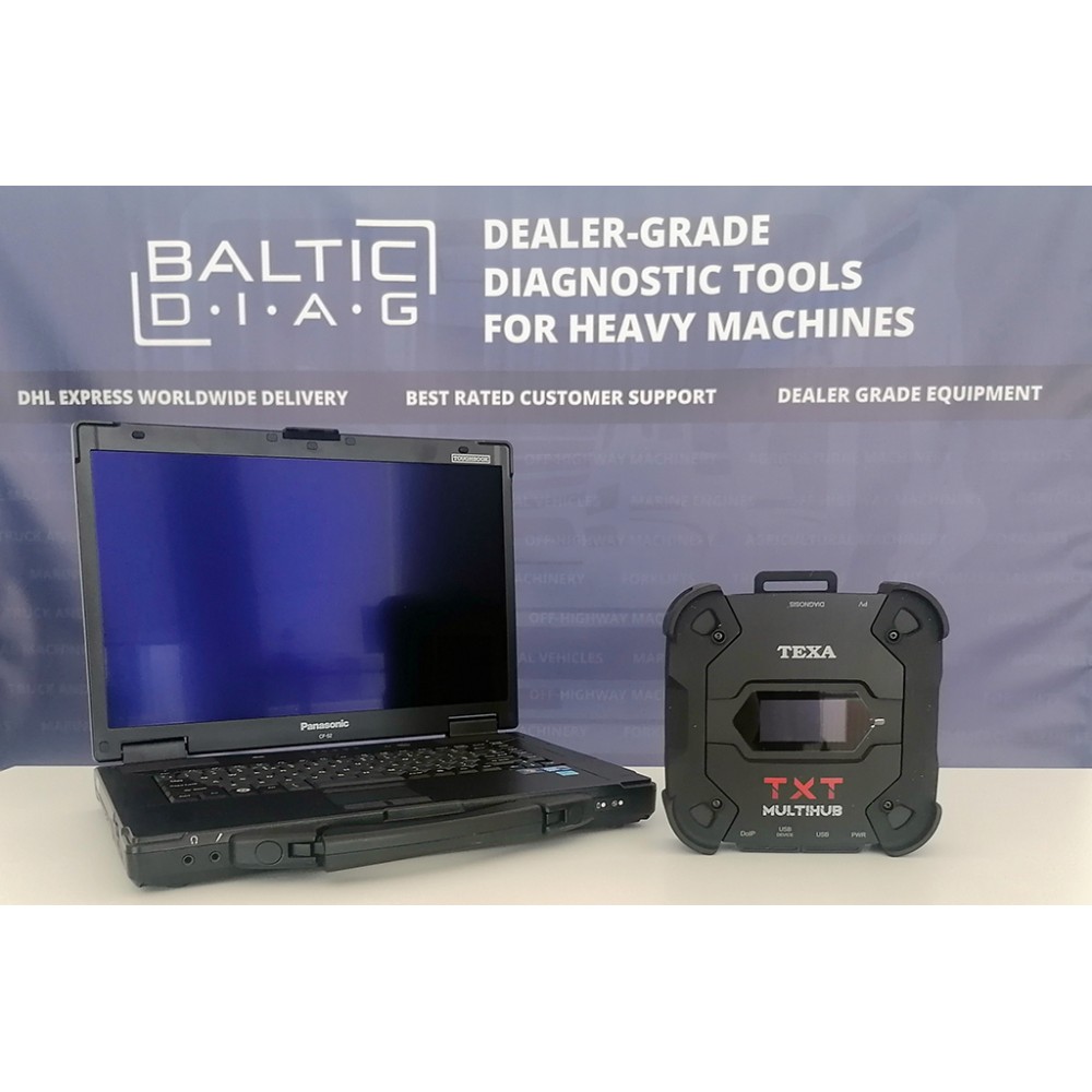 TEXA Agriculture equipment diagnostics | TEXA TXT Multihub | Diagnostic ...