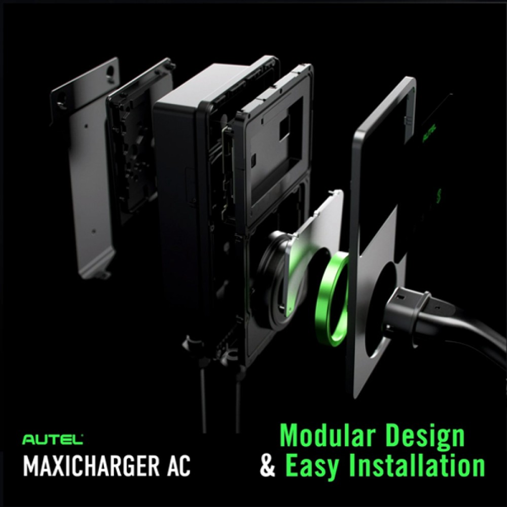 MaxiCharger AC Wallbox | Autel |22kW, 32A, 3-Phase, Socket, 4G