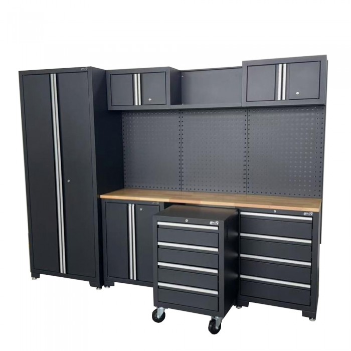 Professional Workbench Set With a Pull-out Cabinet - 13 Piece ...