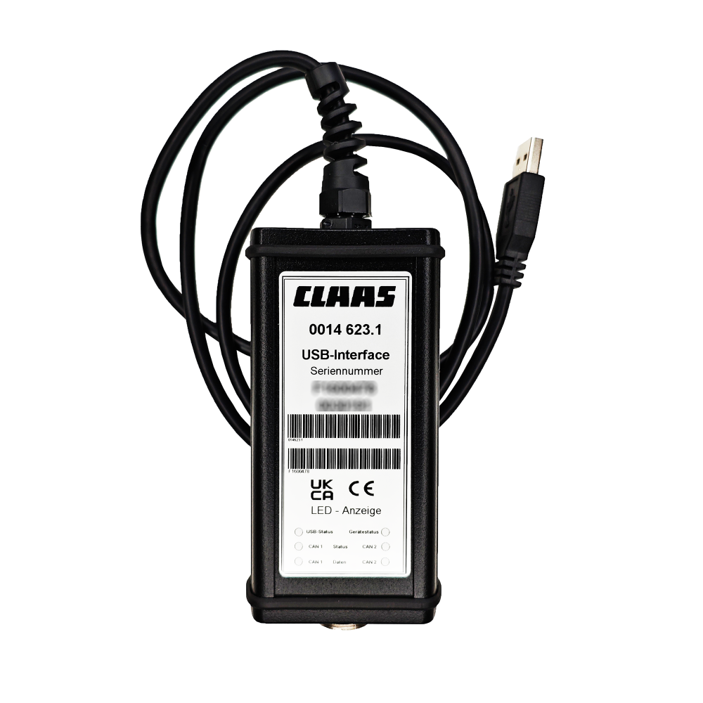 CLAAS diagnostic tool CAN-USB with cables | CLAAS Diagnostic interface ...
