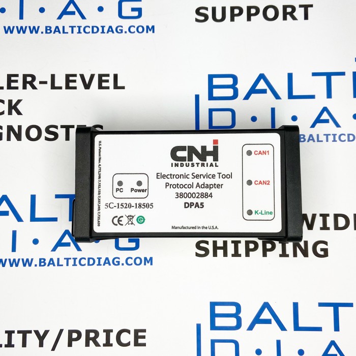 CNH Diagnostic Tool | DPA5 Diagnostic Interface | Dearborn Protocol ...