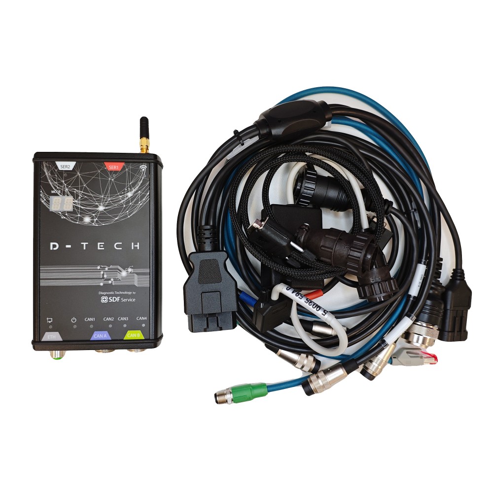 D-Tech Diagnostic Tool | OEM Interface With Cables