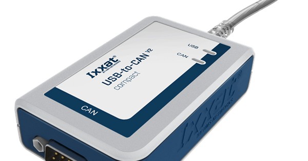 NEW! USB-to-CAN V2 compact interface | D-SUB 9 | IXXAT