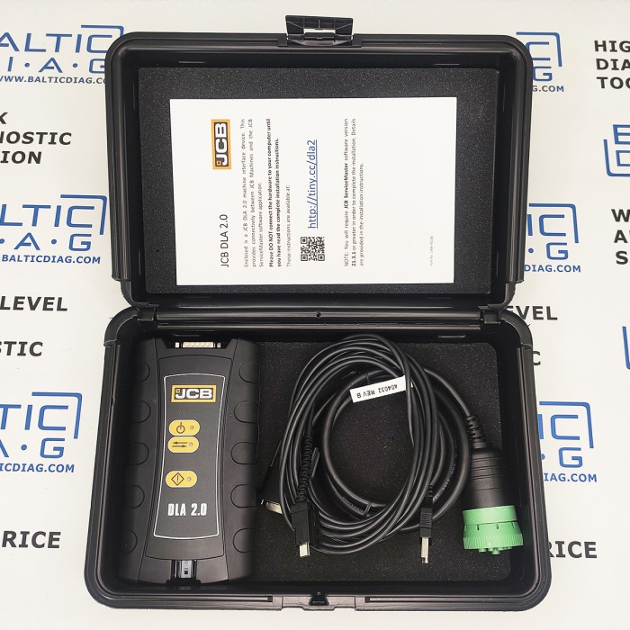 JCB Data Link Adapter 2.0 | OEM JCB Diagnostic Interface With Cables