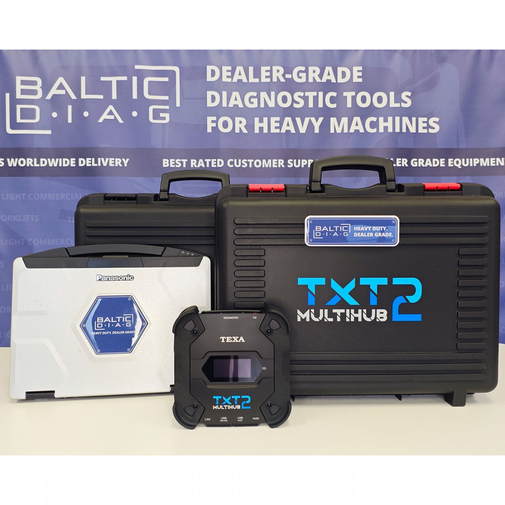 Construction Machines Diagnostic Tool | TEXA TXT MULTIHUB 2
