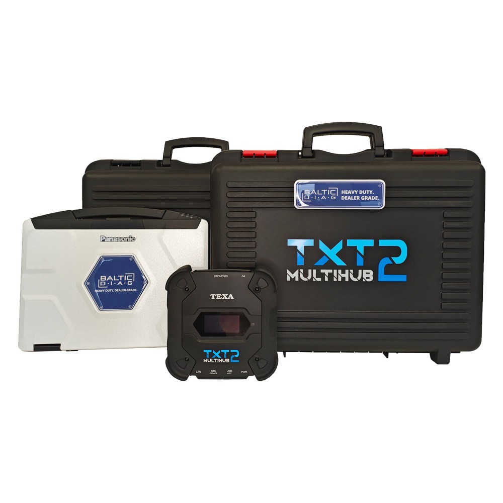 Construction Machines Diagnostic Tool | TEXA TXT MULTIHUB 2