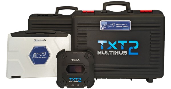Construction Machines Diagnostic Tool | TEXA TXT MULTIHUB 2