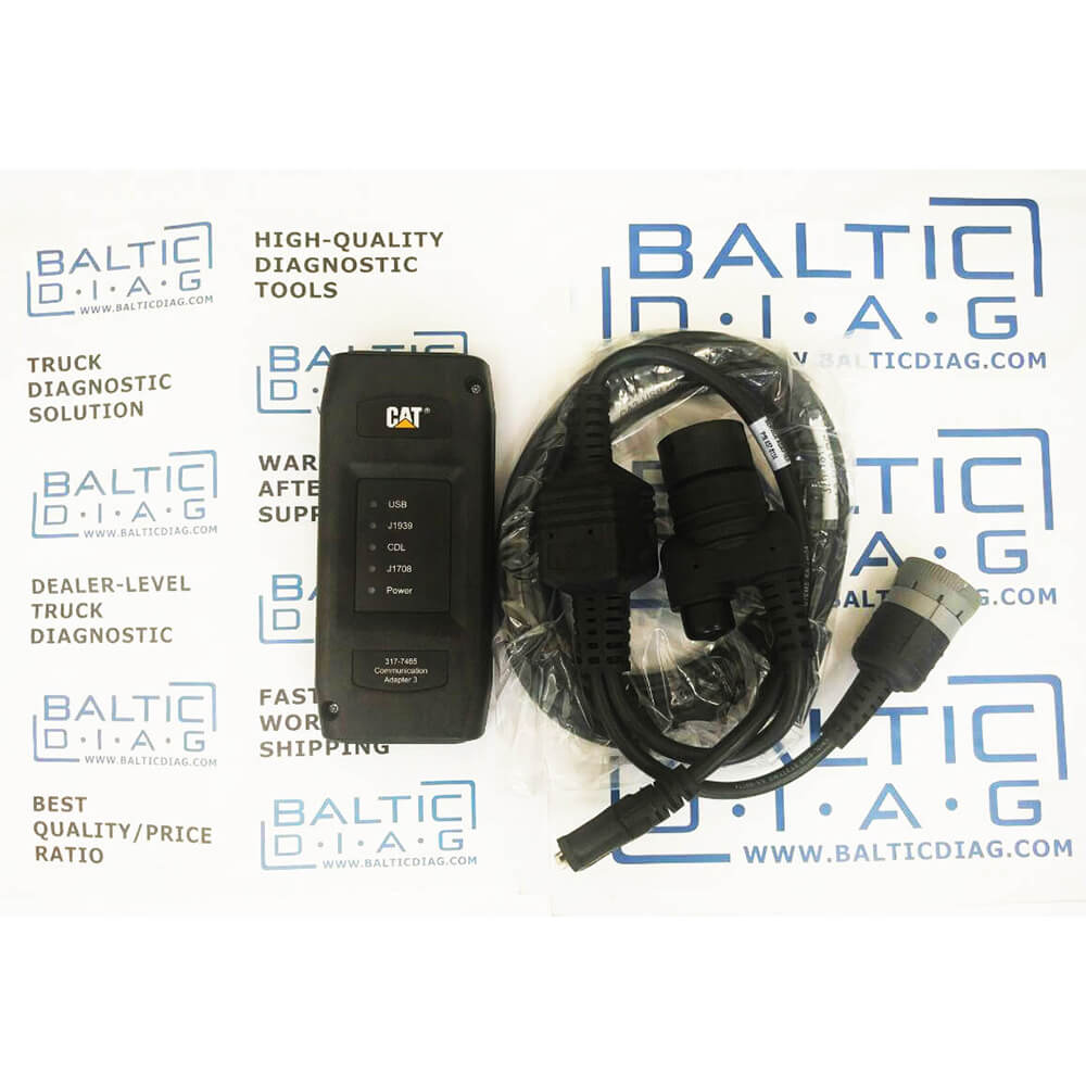 Original Caterpillar Diagnostic Tool | Communication Adapter CA3