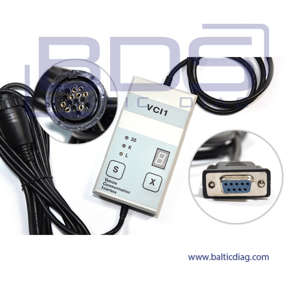 SCANIA VCI1 CON RS232 PARA PC