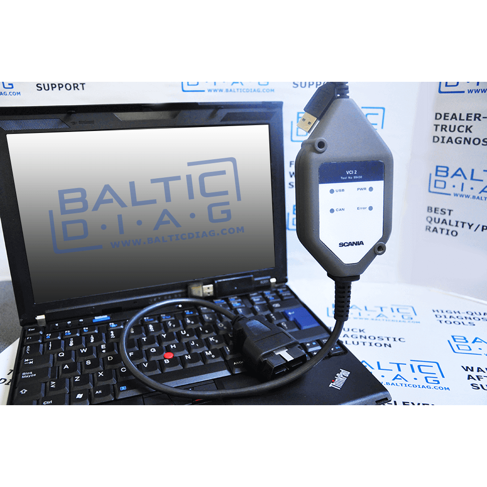 SCANIA VCI2 (99430) SDP3 + MULTI (LAPTOP INCL.)