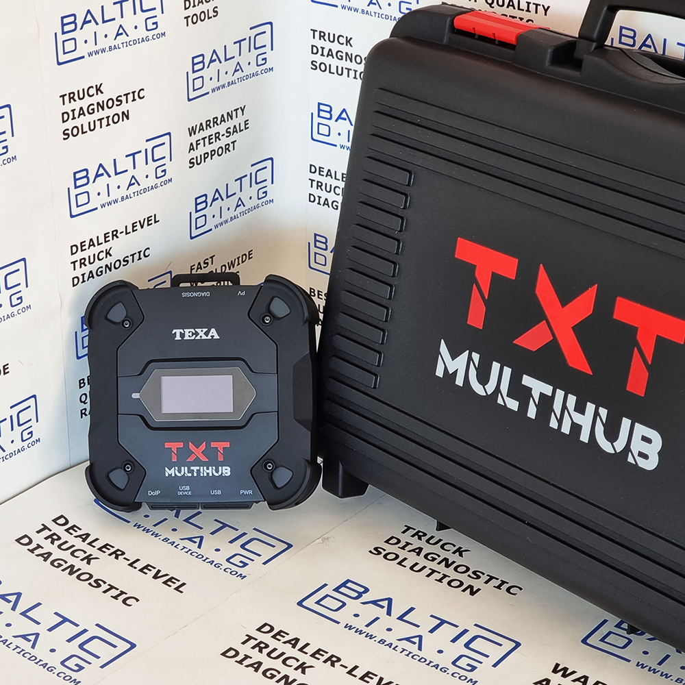 Truck Diagnostic Tool | TEXA | TXT MULTIHUB | IDC5 WITH BALTICDIAG LAPTOP