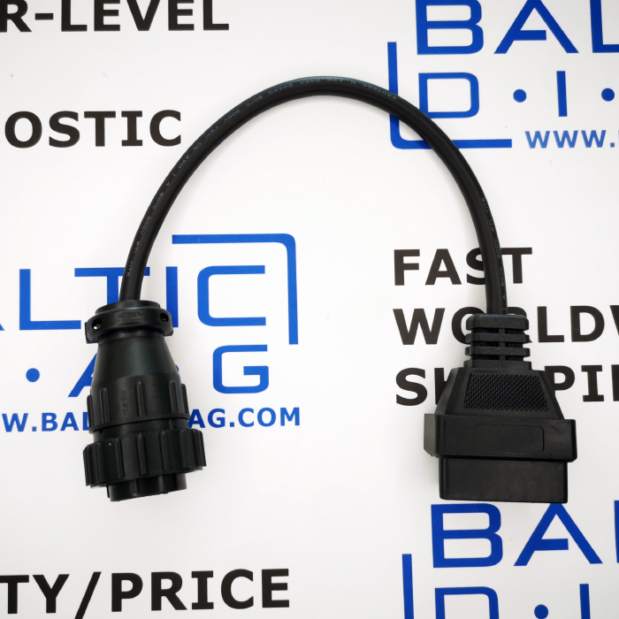 VOCOM 14-PIN TO OBD2 CONSTRUCTION CABLE