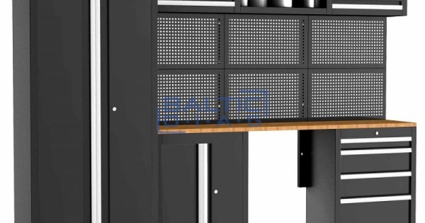 Premium 13-Piece Professional Workbench Set | Modular Workshop ...