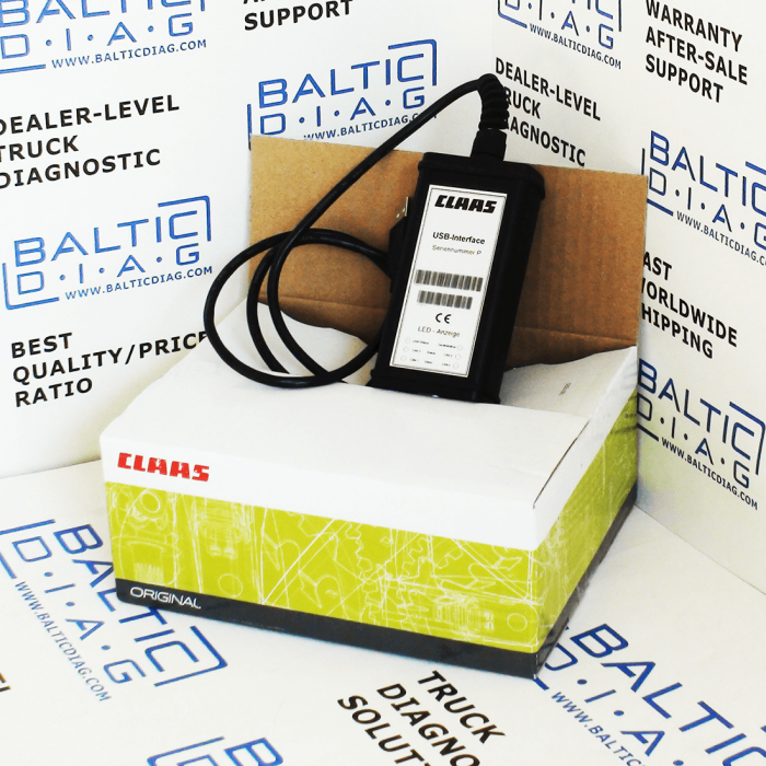 CLAAS diagnostic tool CAN-USB with cables | CLAAS Diagnostic interface ...