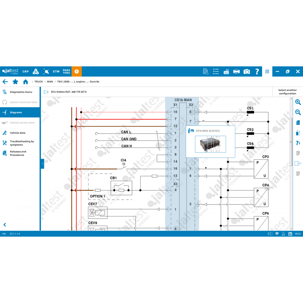 MAN Trucks Diagnostic Tool | JALTEST | MAN Truck Diagnostic Software