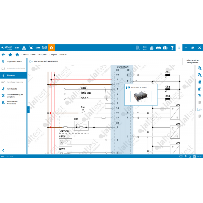 MAN Trucks Diagnostic Tool | JALTEST | MAN Truck Diagnostic Software