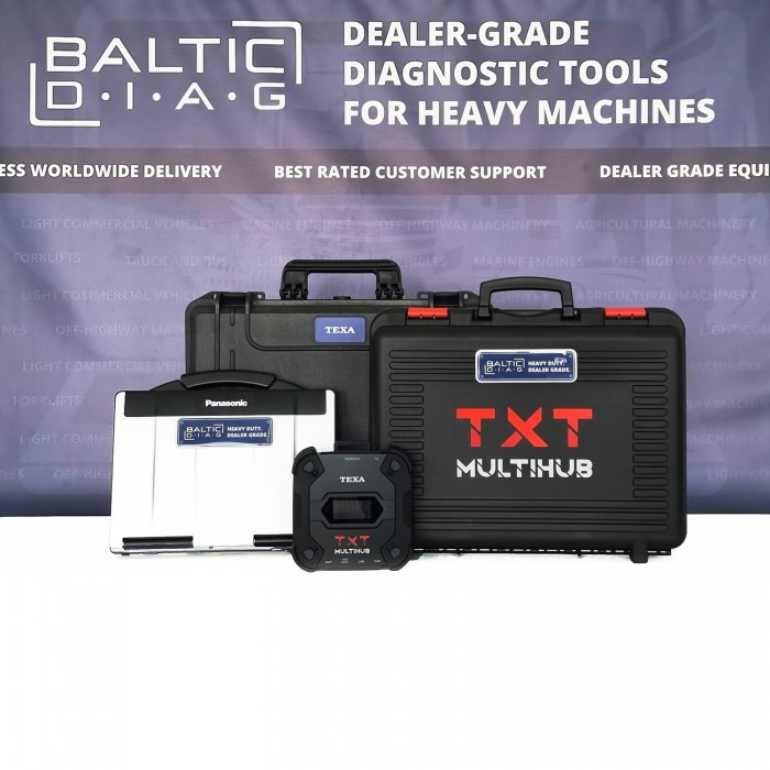 TEXA MULTIHUB TXT - Motorcycle Diagnostic Tool By TEXA | Laptop Included
