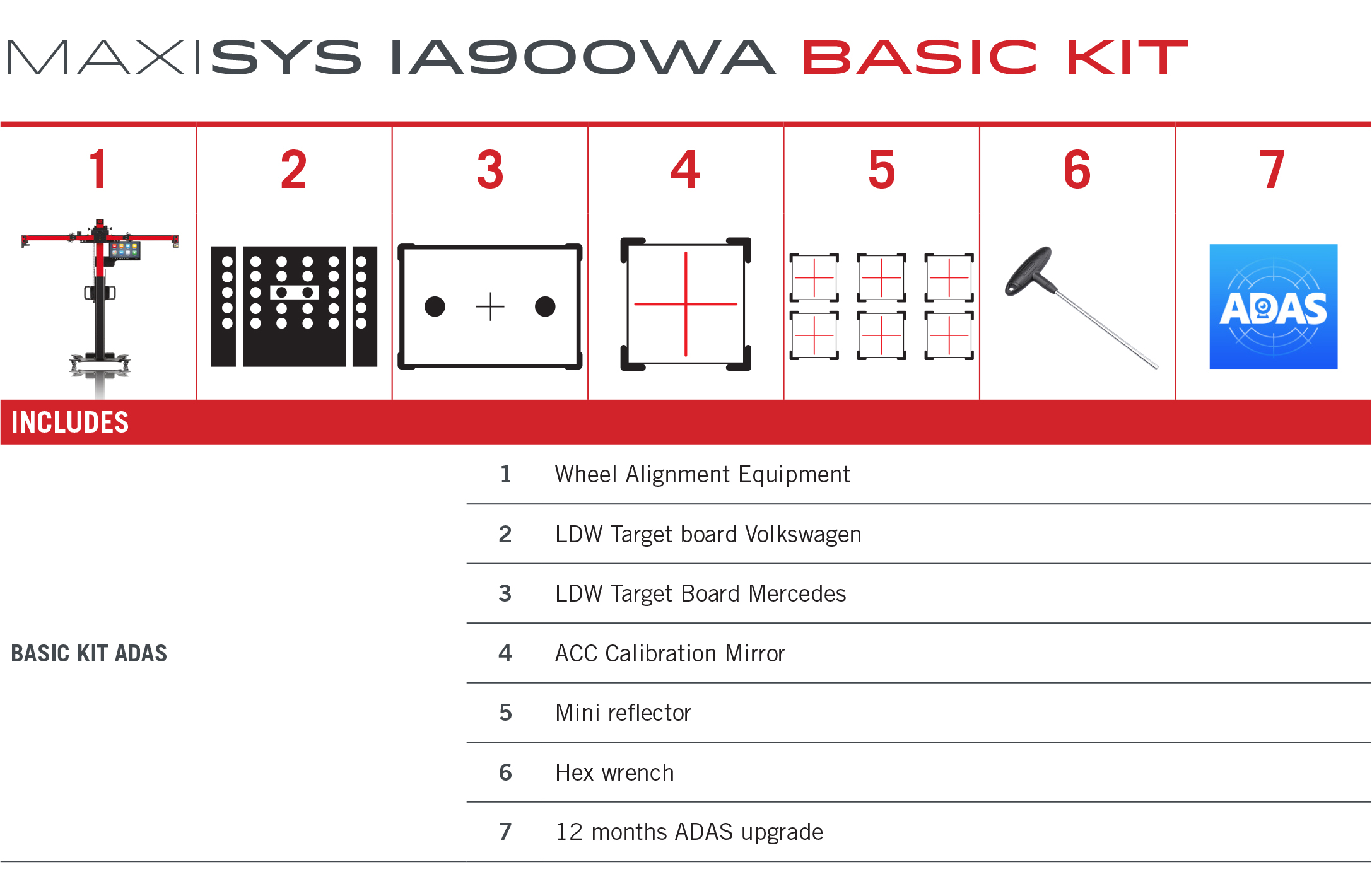 Autel MaxiSYS ADAS IA900WA ADAS Calibration System BASIC KIT