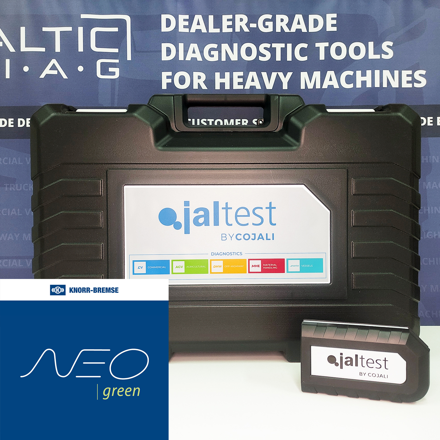 NEO Green – Advanced Diagnostic Kit for Knorr-Bremse | Jaltest | With ...