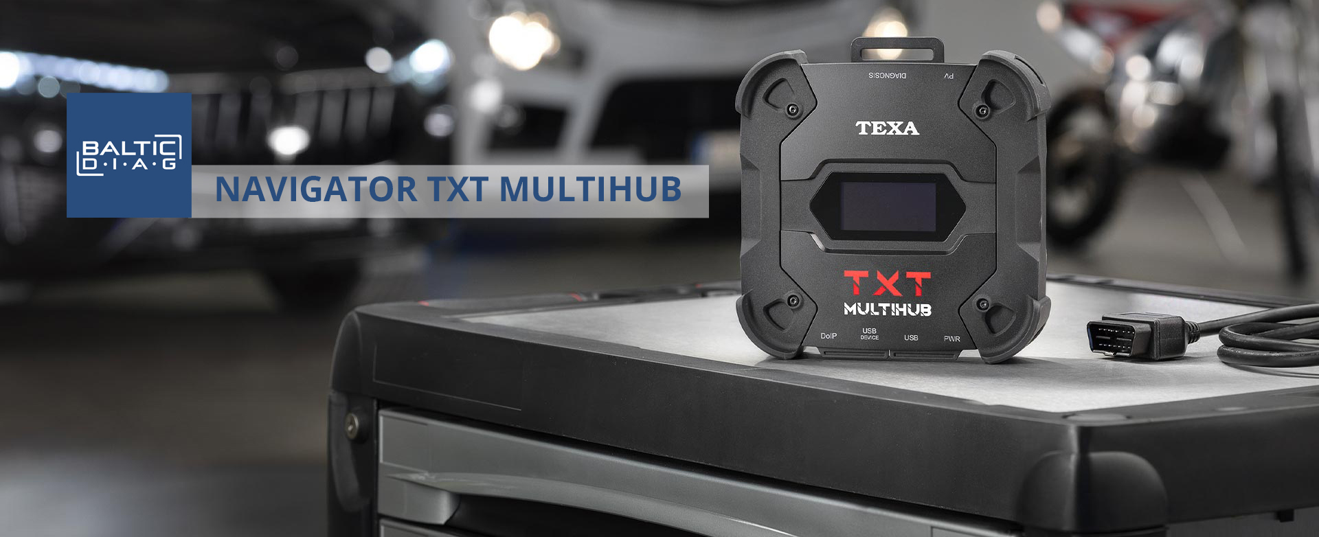 Motorcycle Diagnostic Tool | TEXA TXT Multihub 2