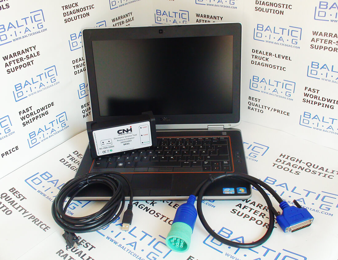 CNH DIAGNOSTIC KIT DPA5 EST (LAPTOP INCL.)
