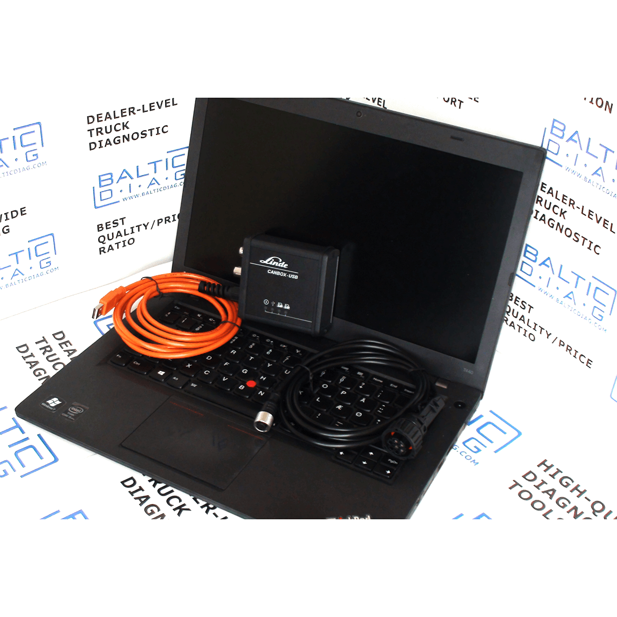 LINDE FORKLIFTS DIAGNOSTIC CANBOX 2 (LAPTOP INCL.)