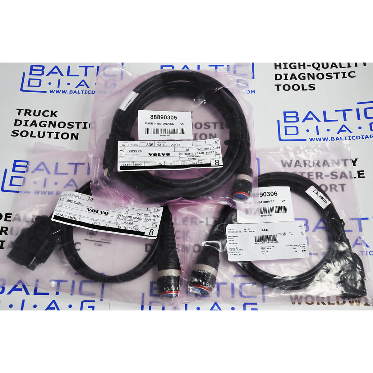 VOCOM diagnostic cable set