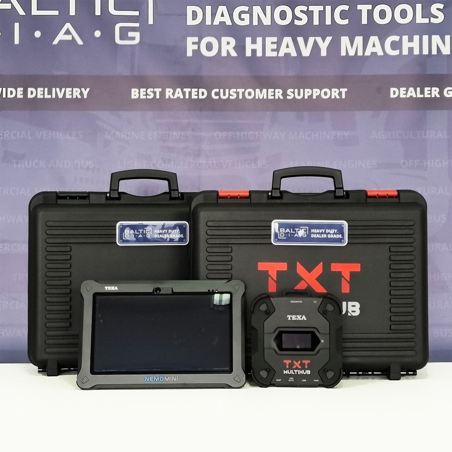 Marine Diagnostic Tool with AXONE NEMO LIGHT | TEXA | NAVIGATOR TXT MULTIHUB