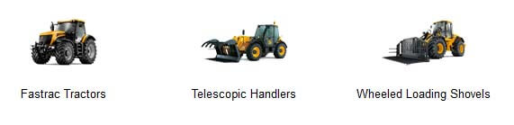 JCB Diagnostic Vehicle Coverage List
