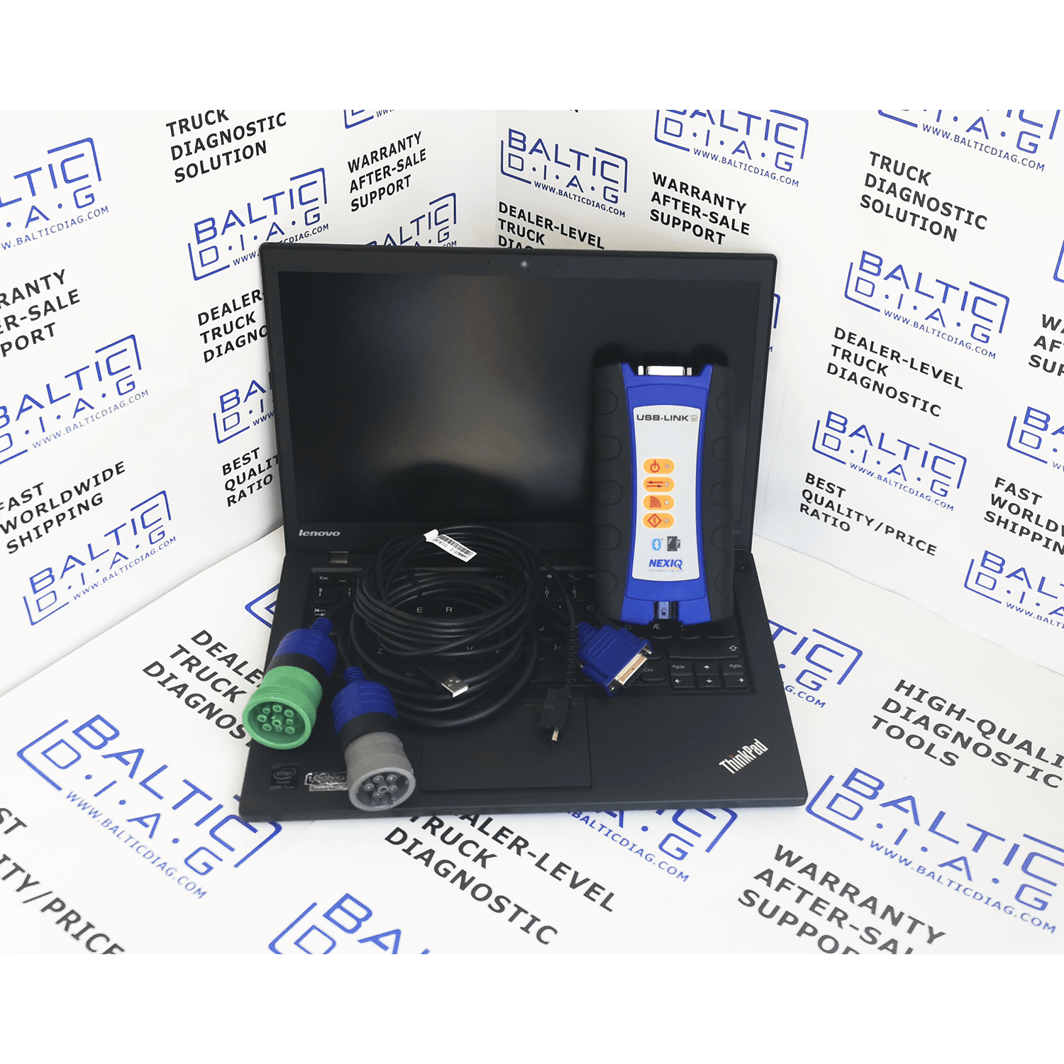 NEXIQ USB-LINK 2 (RP1210) (Laptop incl.)